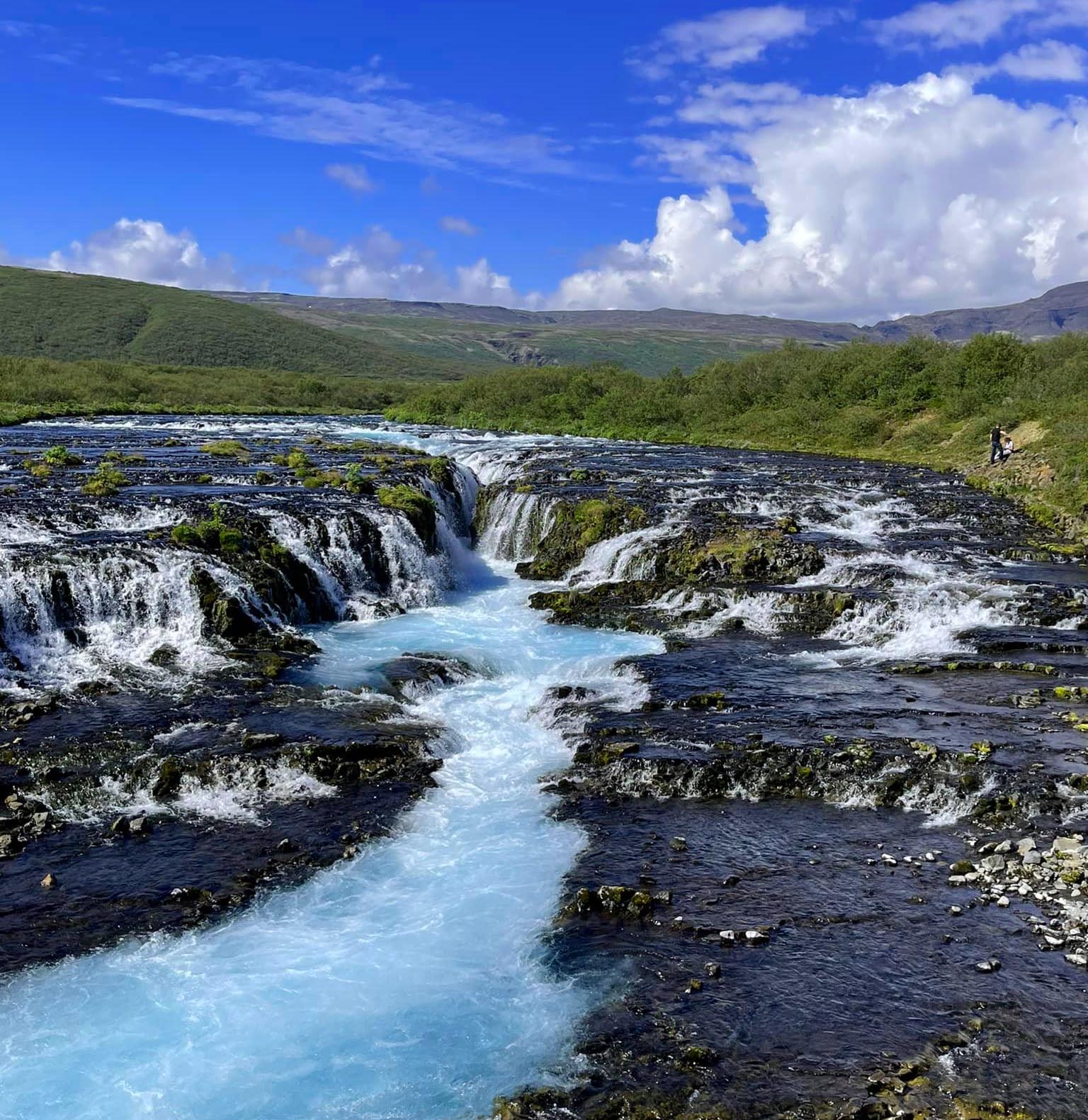 Brúarfoss waterfall